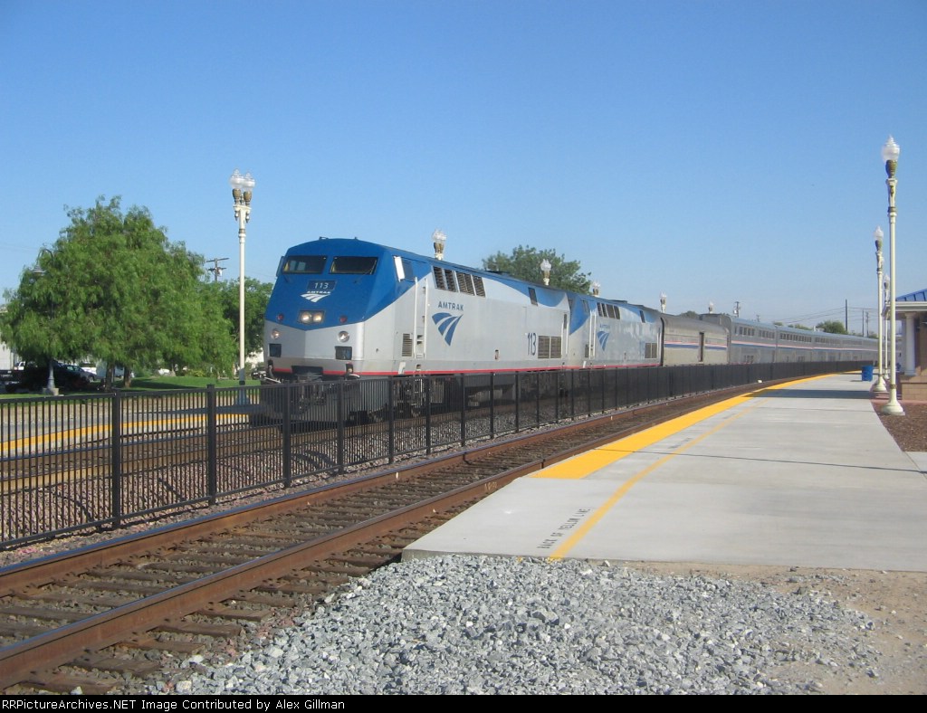 Amtrak 113 West, Amtrak 14 Detour